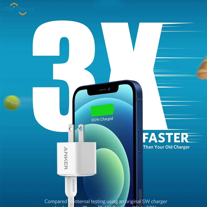 Cốc sạc nhanh Anker Powerport III Nano A2633 20W