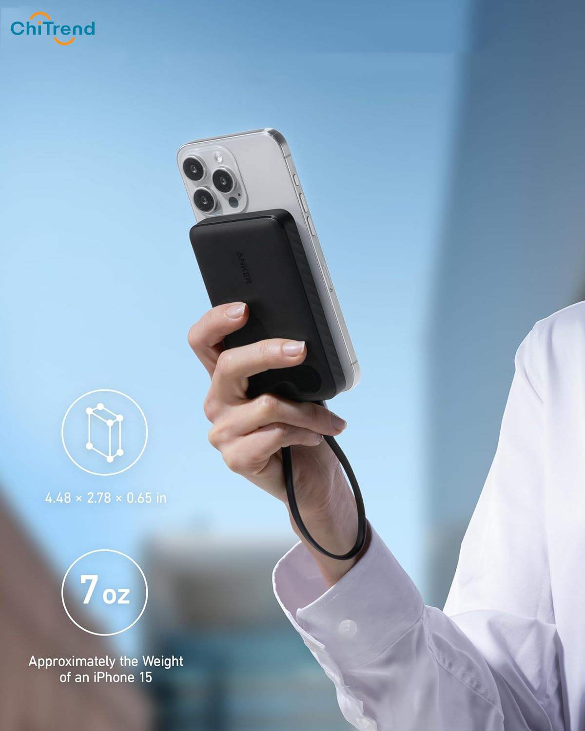 Pin sạc dự phòng 10000mAh 22.5W Anker A1257